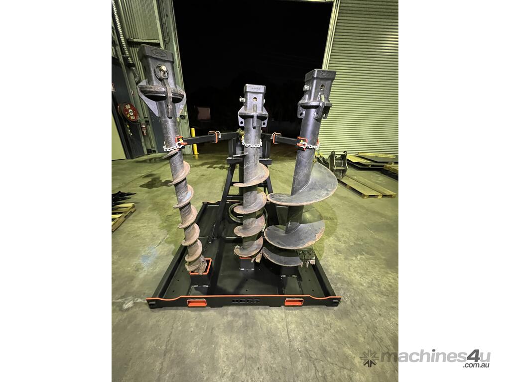 New 2024 Gear AUGER HAMMER TOOL RACK Excavator Auger in VIRGINIA, QLD