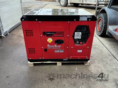 Buy Used 2024 Unused 11kva 3-Phase Silent Diesel Generator - IF17000T3 ...