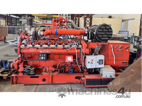 Used 2011 GUASCOR CO GEN GAS ENGINE 2011 GUASCOR CO GEN GAS ENGINE UNIT ...