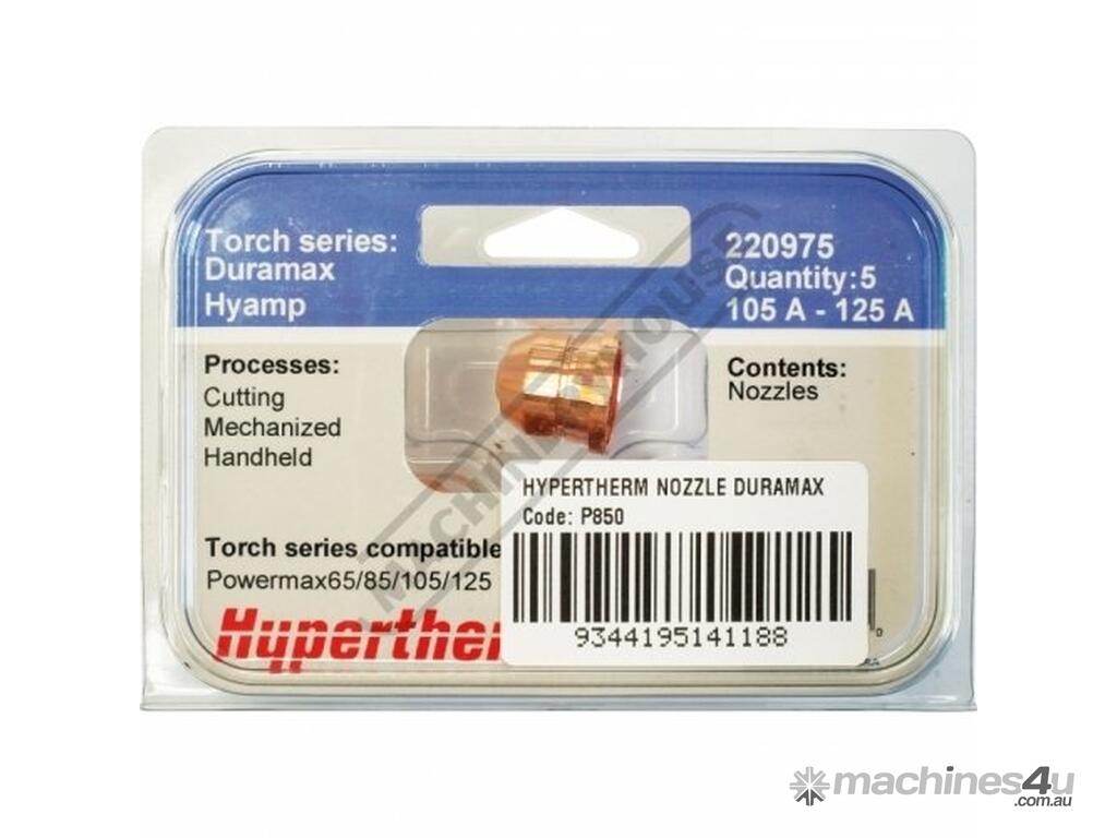 New hypertherm 125A Plasma Cutter Nozzles in NORTHMEAD, NSW