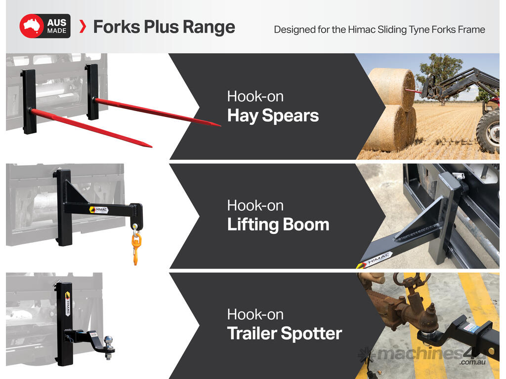 New 2023 himac PF9FXML Mini Loader Forks in ALBANY, WA
