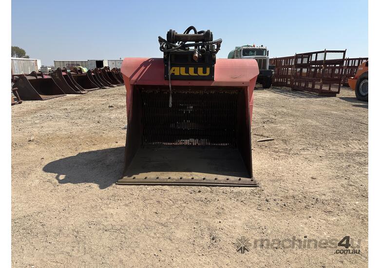 Used 1 x Allu D Series Screening Bucket Excavator Bucket in , - Listed ...