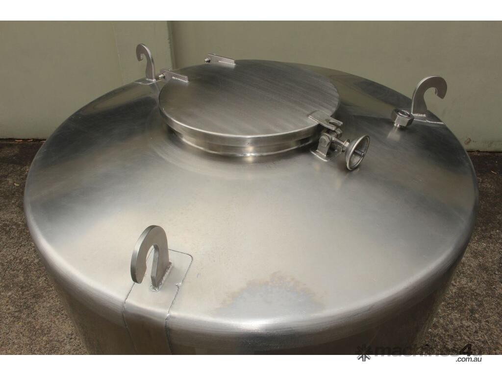 used carlson Stainless Steel Tote Bin Powder Hopper (947465)