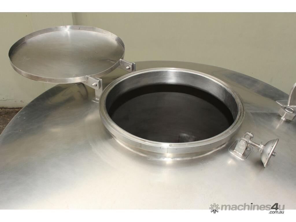 used carlson Stainless Steel Tote Bin Powder Hopper (947465)