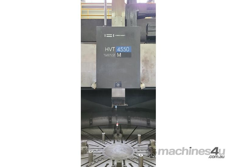 Used 2016 hwacheon 2016 Hwacheon HVT-4550M Turn Mill Vertical Borer ...