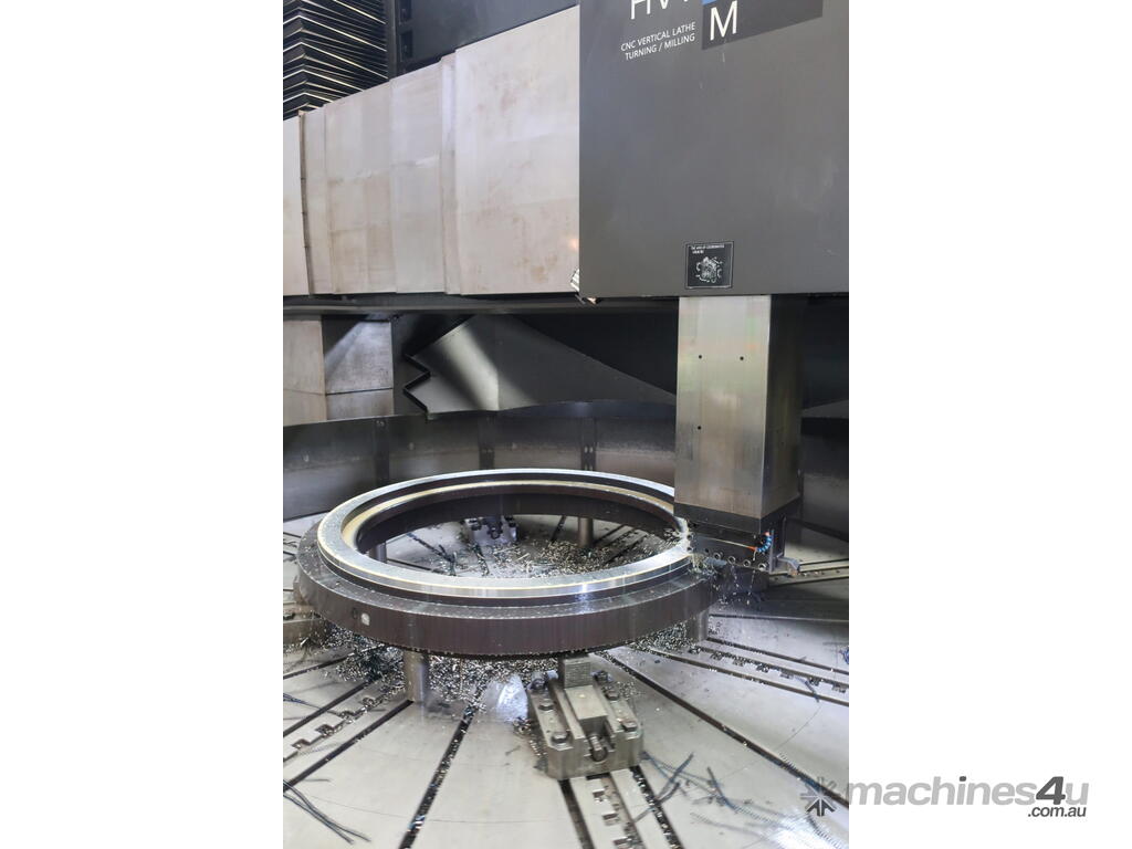 Used 2016 hwacheon 2016 Hwacheon HVT-4550M Turn Mill Vertical Borer ...