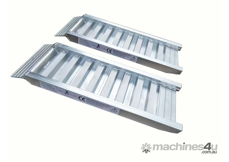 New Tools Galore 4-Tonne 1 2m x 420mm Aluminium Loading Ramps Container ...