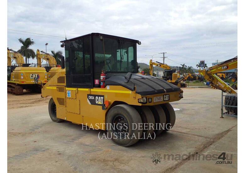 Used 2018 CAT CW34LRC Multi Wheel Roller (994665) - Listed on Machines4u