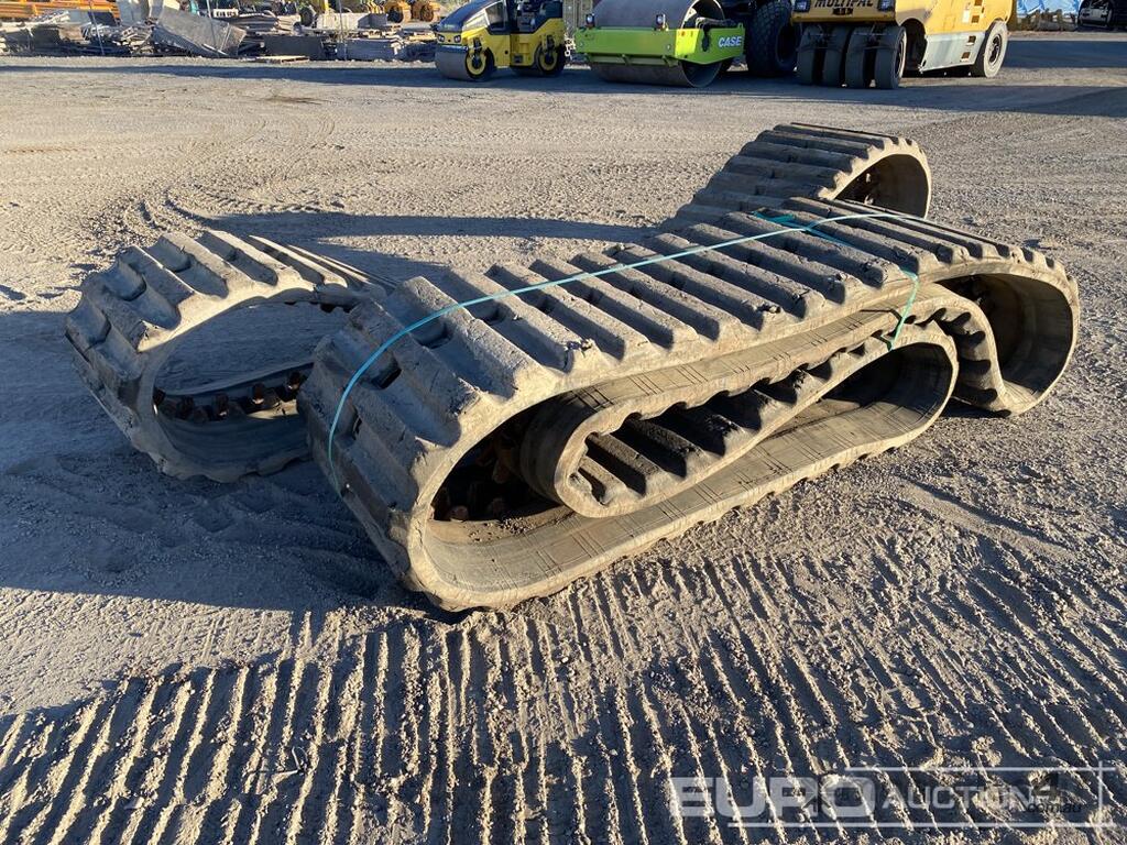 Used Tracks to suit Moorooka MST2200-2300 rubber tracks in , - Listed ...