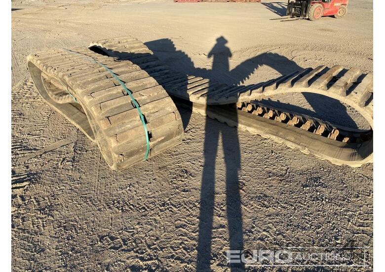 Used Tracks to suit Moorooka MST2200-2300 rubber tracks in , - Listed ...