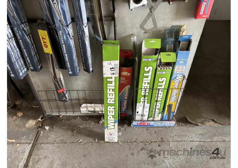 Used Wiper Blade Racks Radiator Cap Rack inc Contents (1083566 ...