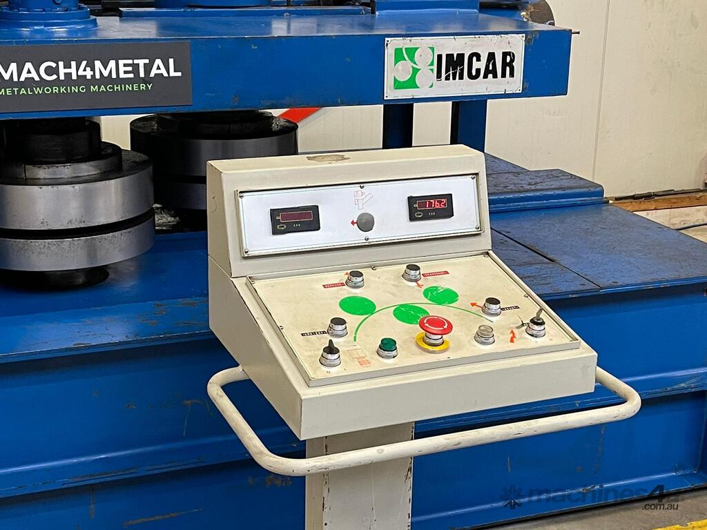 Used Imcar Pyramidal Straightening Machine Flange 309mm x 1 Metal ...