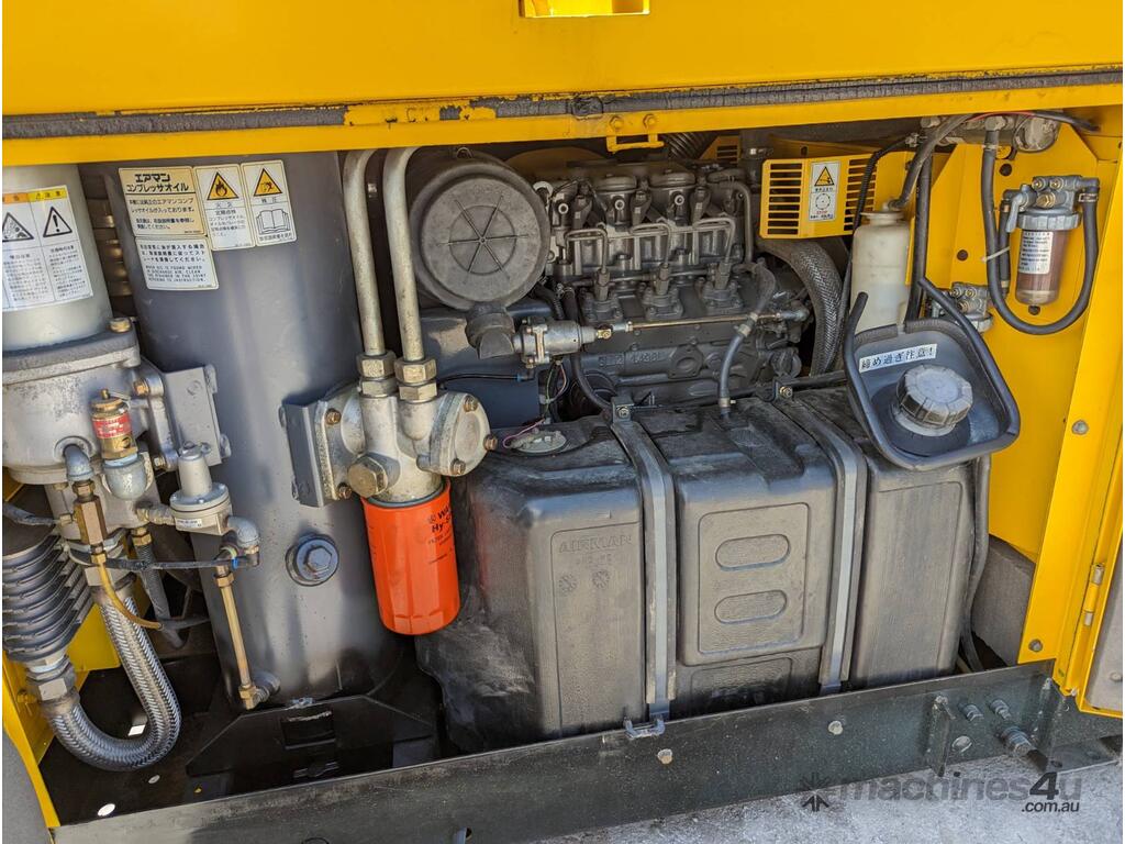 Used 2013 aIRMAN Japan PDS125SC 125 CFM AIRMAN JAPAN Silenced ...