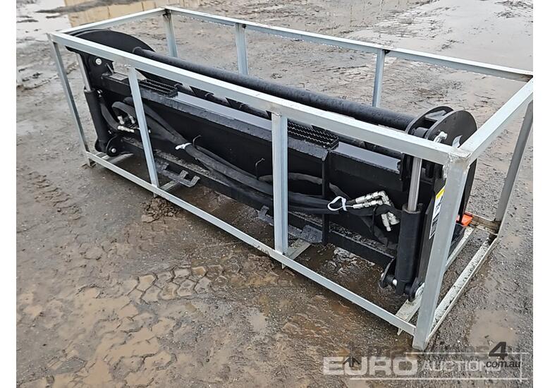 New Unused Heavy Grass Fork Grapple to suit Skidsteer Loader Skid Steer ...