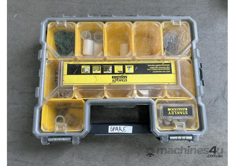 Used STANLEY 2 x Stanley Interlocking Toolbox set including contents ...
