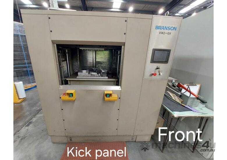 Used 2004 branson Branson VW2-GV Plastic Vibration Welder Plastic ...
