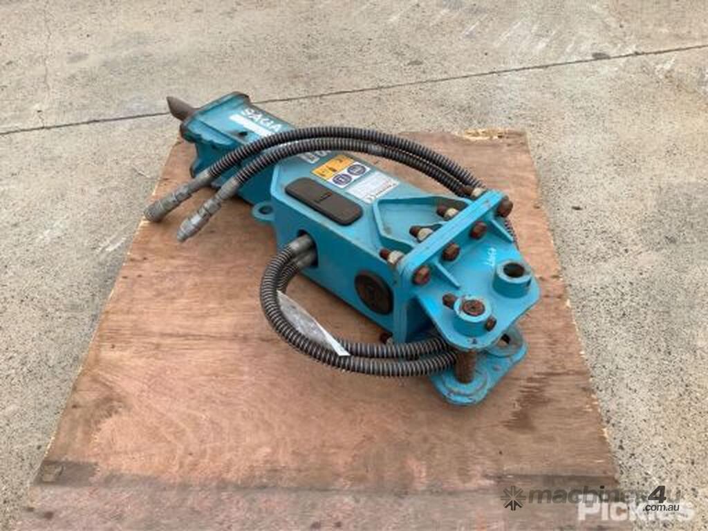 Used SAGA 20HS Rock Breaker Attachment Rock Breaker in , - Listed on ...