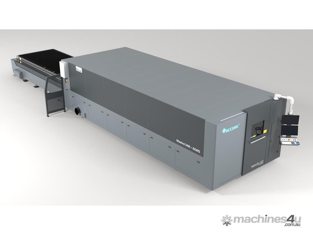 New Accurl AccurlCMT MASTERLINE FIBER LASER 40KW MAX 2 5 X 8M BOCI HEAD ...