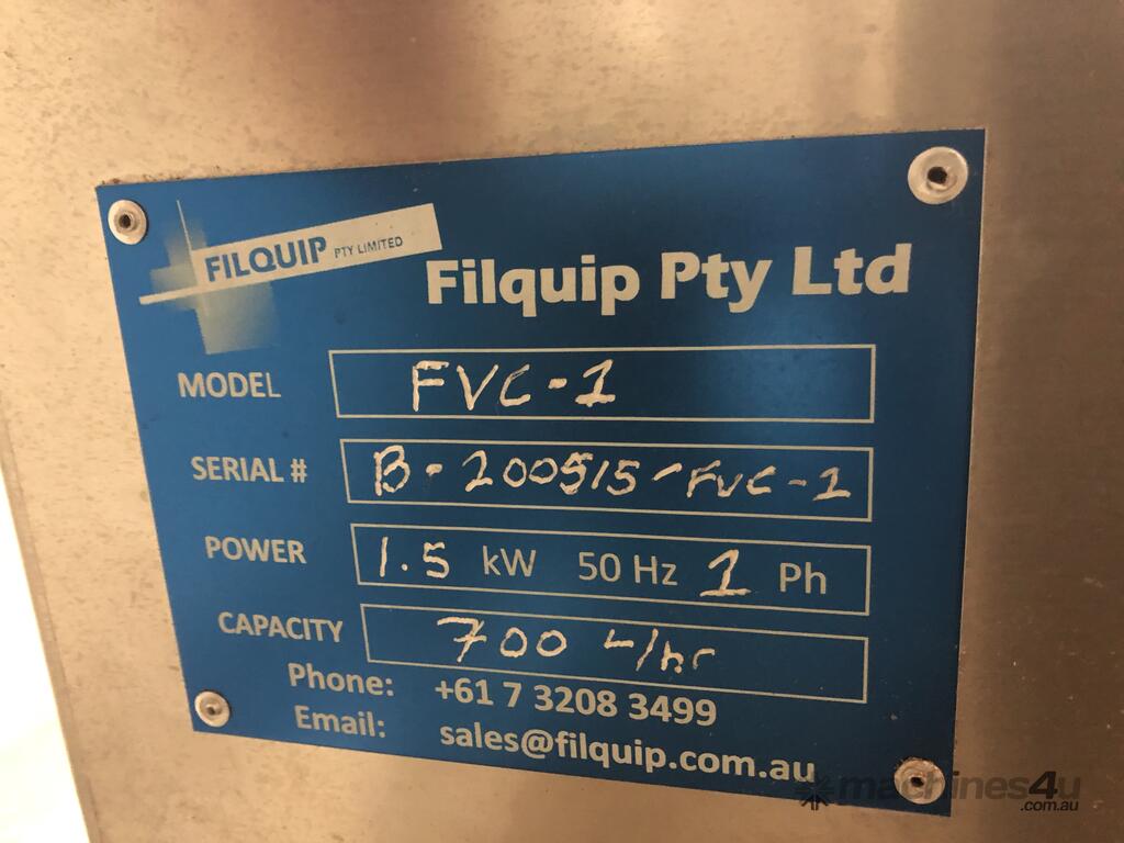 Used Filquip FVC 1 Vacuum Loader in , - Listed on Machines4u