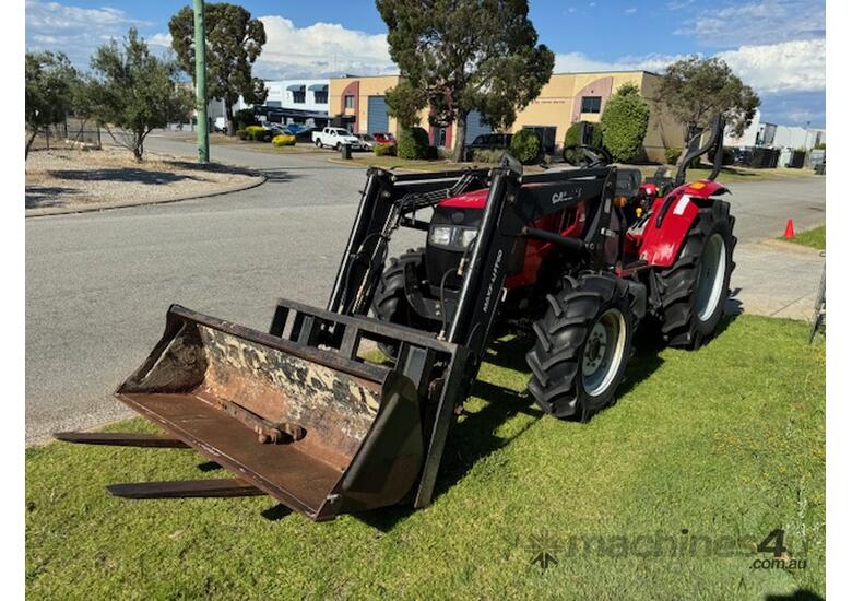 Used Case Tractor CASE Maxxi 60HP FEL 4x4 3PL ROPS PTO Bucket forks ...
