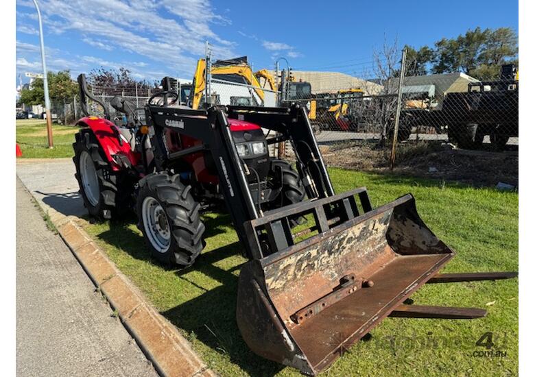 Used Case Tractor CASE Maxxi 60HP FEL 4x4 3PL ROPS PTO Bucket forks ...