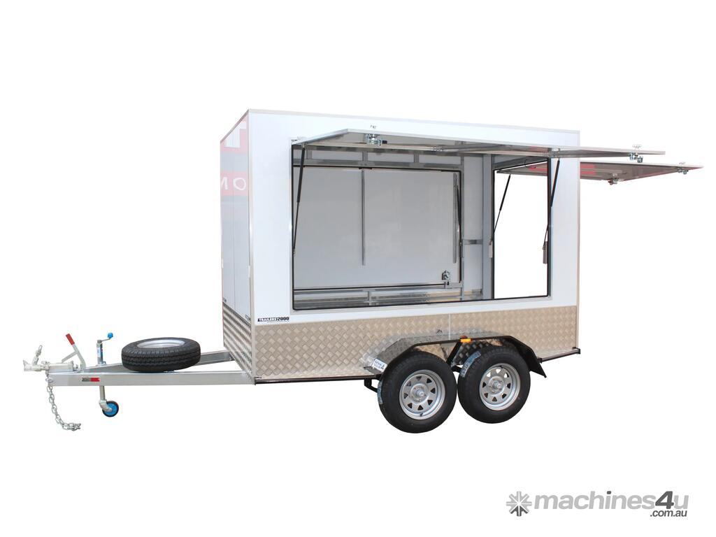 Buy New trailers 2000 Galvanised Large Enclosed Trailer with Aluminium ...
