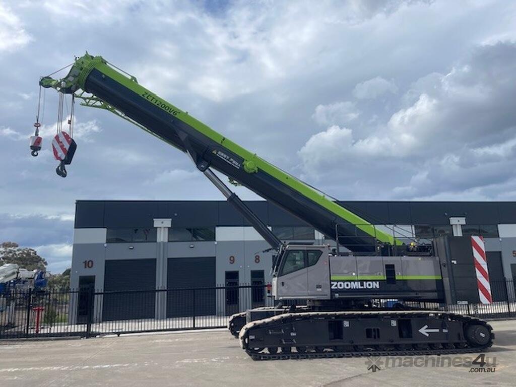 New 2025 zoomlion 120T Telescopic Crawler Crane with a 65 7m Boom and ...