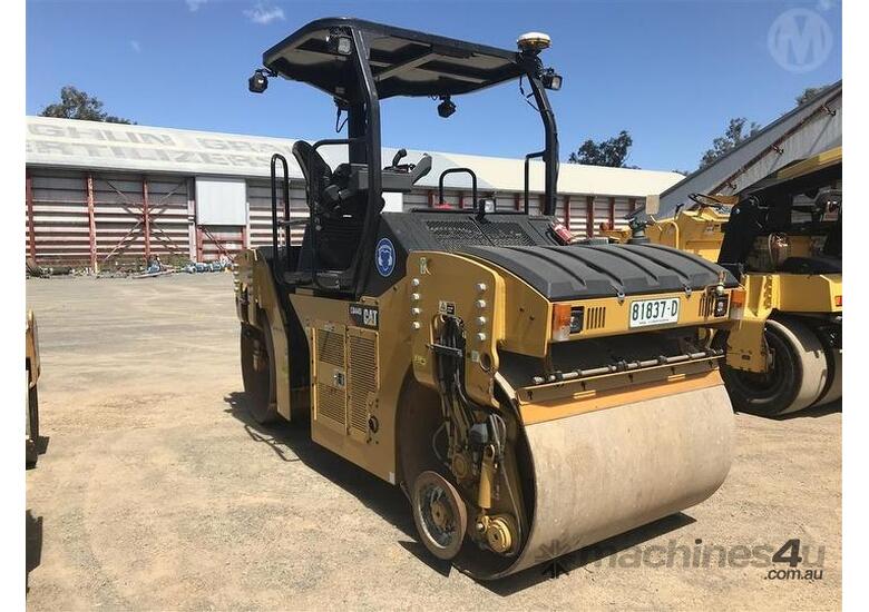 Used Caterpillar CB44B Double Drum Smooth Rollers in , - Listed on ...