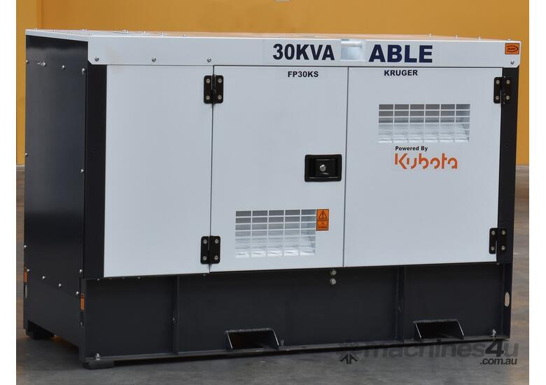 Buy New Able Sales Australia 30 Kva Diesel Generator 415v Kubota