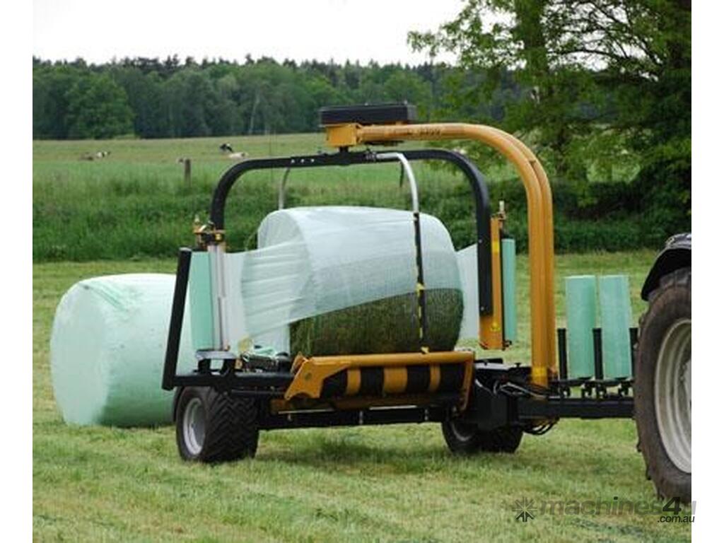 New 2023 tanco TANCO TC 1400V TRAILING ROUND BALE WRAPPER 110 BALES HR ...