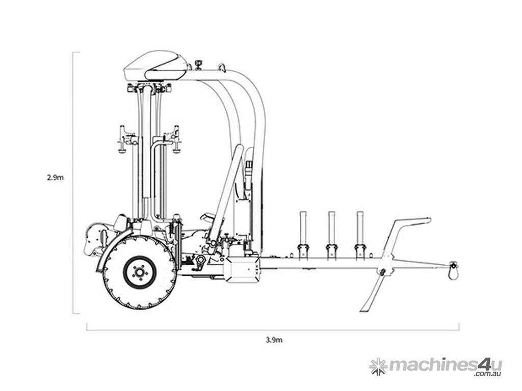 New 2023 tanco TC 1400V Bale Wrapper (908968)