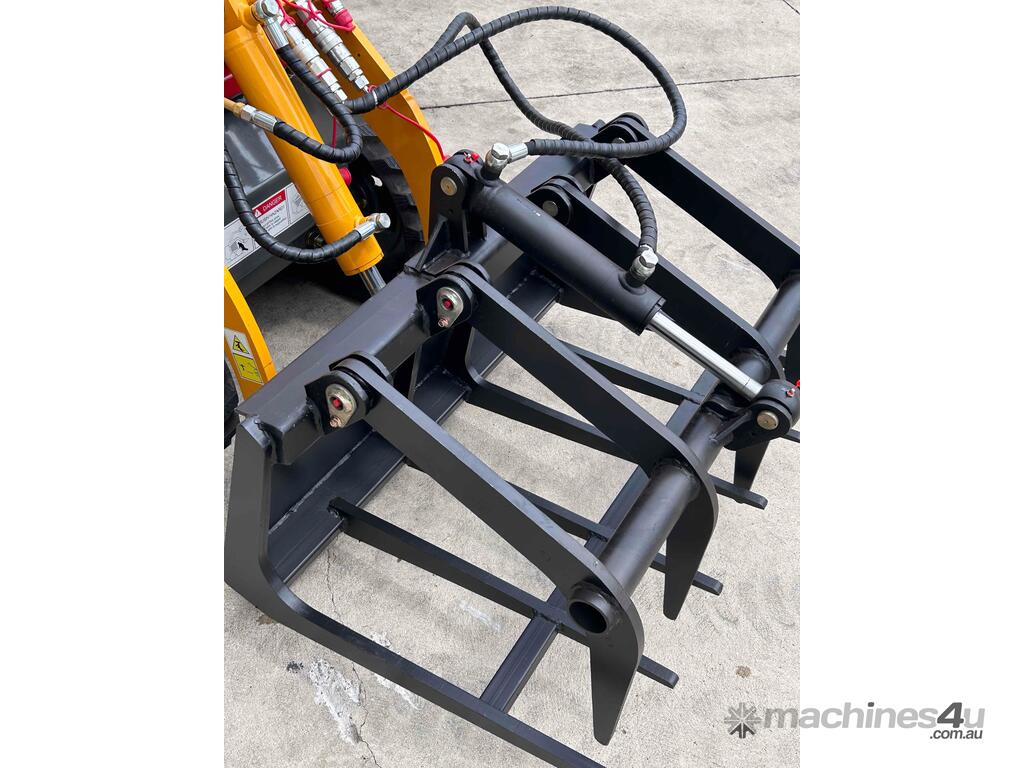 New 2024 hysoon Hydraulic Grapple Universal Mini Loader Quick Hitch Mini Loader Attachments (942168)