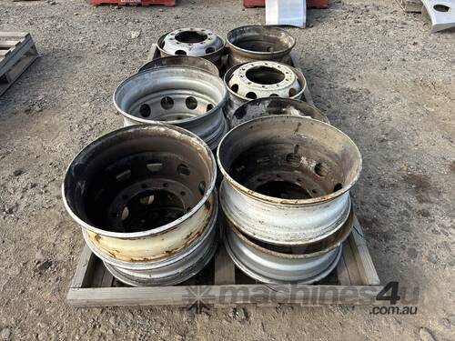 Buy Used Quantity of Steel 10 Stud Rims Truck Rims in , - Listed on ...