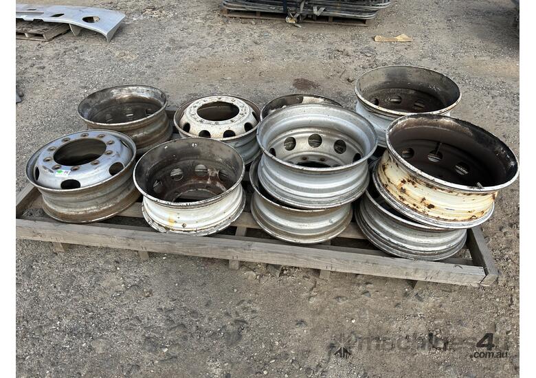 Buy Used Quantity of Steel 10 Stud Rims Truck Rims in , - Listed on ...