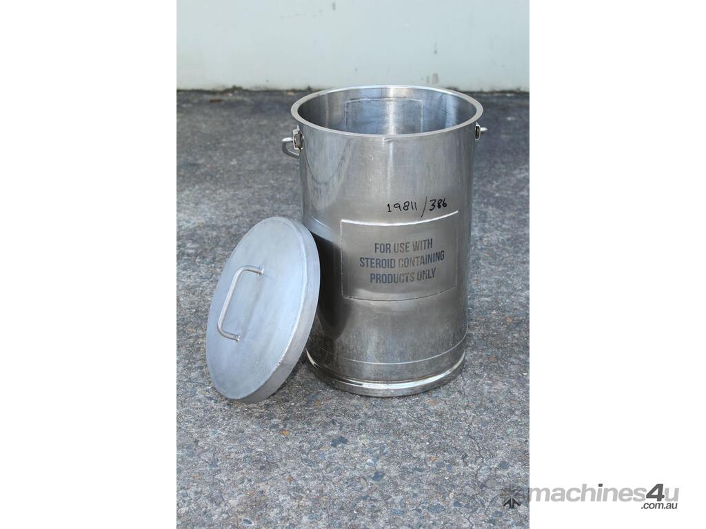 used Stainless Steel Vat Stainless Steel Bucket (1027069)