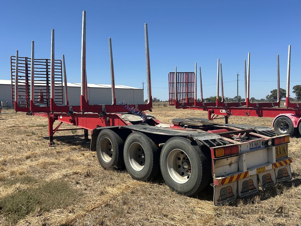 Buy Used 2009 c.i.m.c. 2009 CIMC ST3 Log Jinker A Trailer Trailers ...