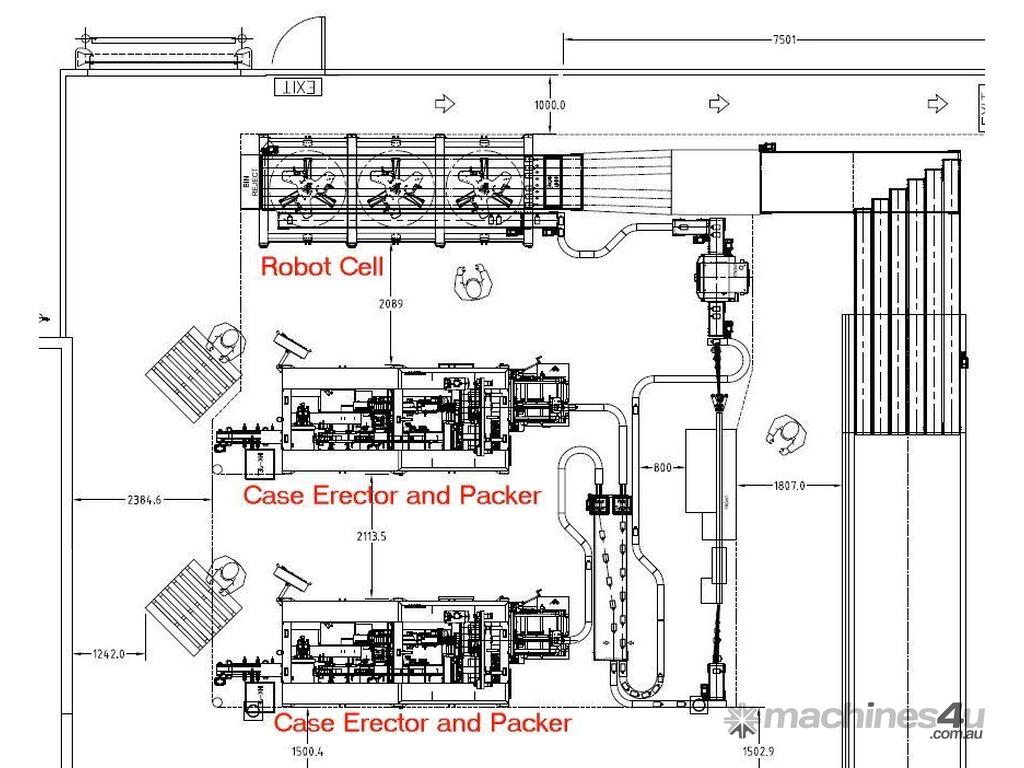 used mespic Doy Pack or Pouch Handling and Packing System Packaging ...