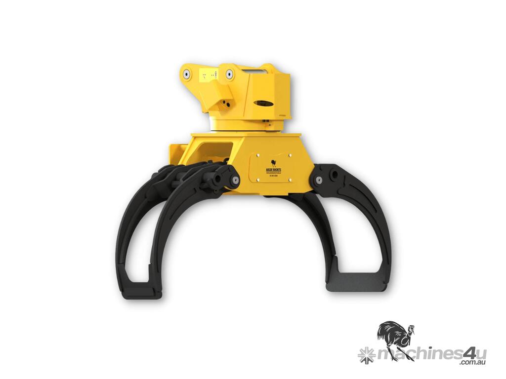 New Aussie Buckets Rotating Fixed Log Grapple 30-35T Custom Built to ...