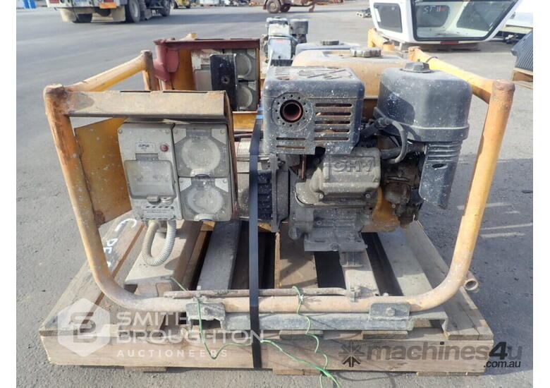 Buy Used PALLET COMPRISING OF 2 X PETROL GENERATORS Generator in ...