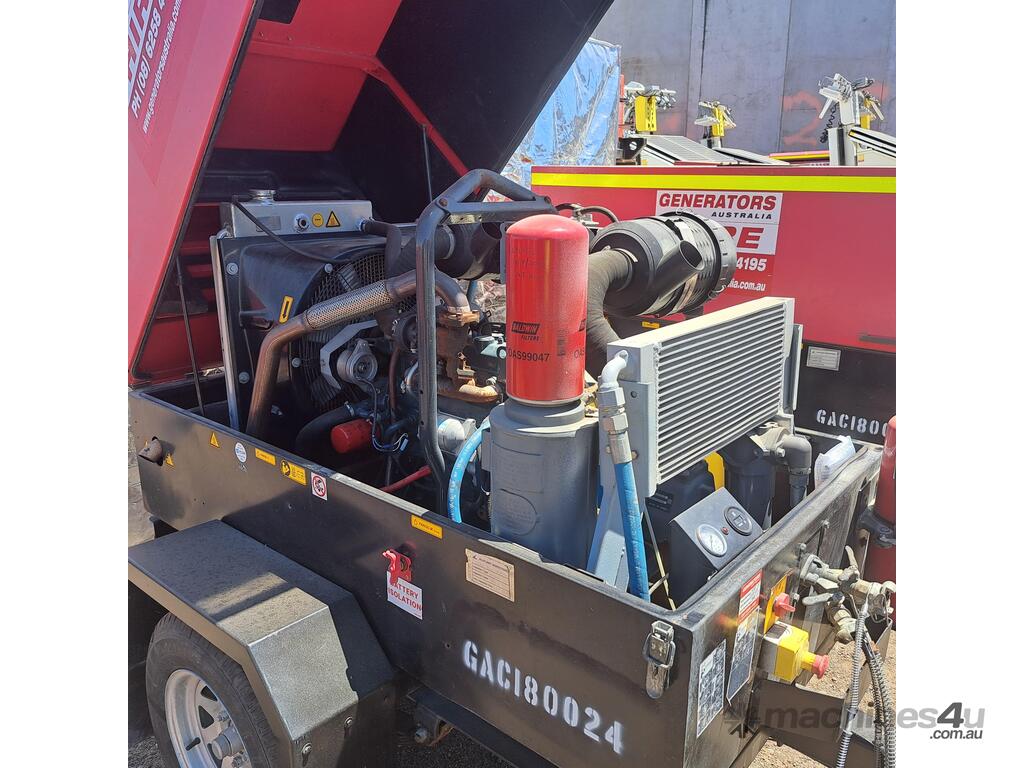 Used 2021 Globe GP050-7 Towable Portable Compressor (921007)