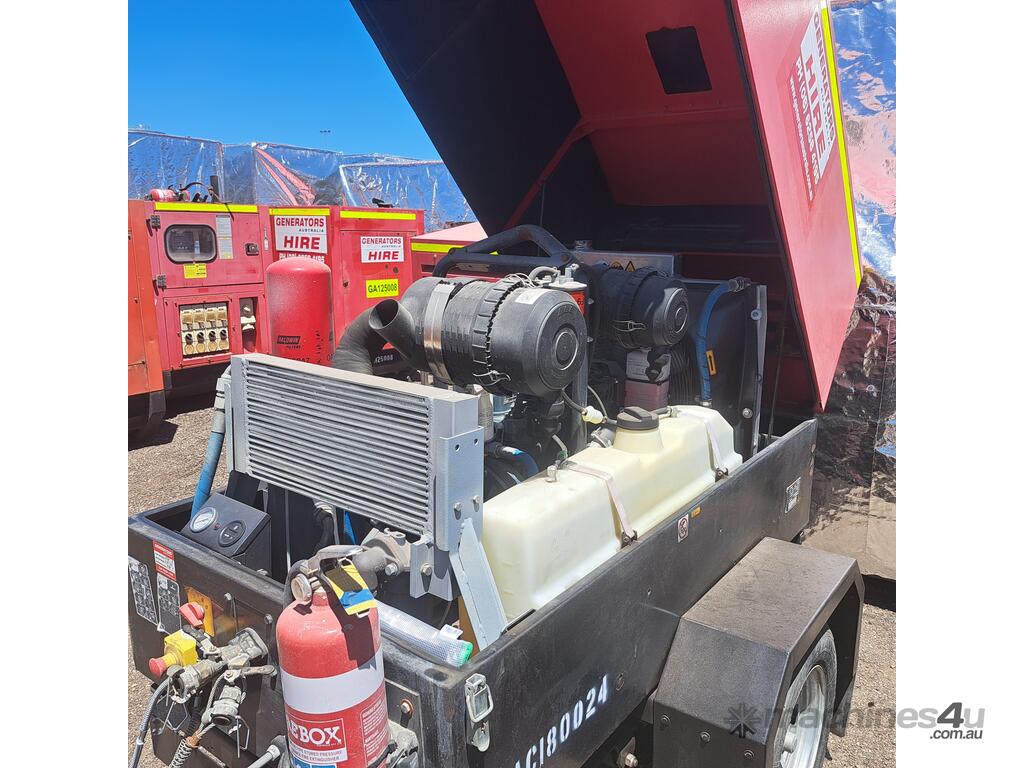 Used 2021 Globe GP050-7 Towable Portable Compressor (921007)