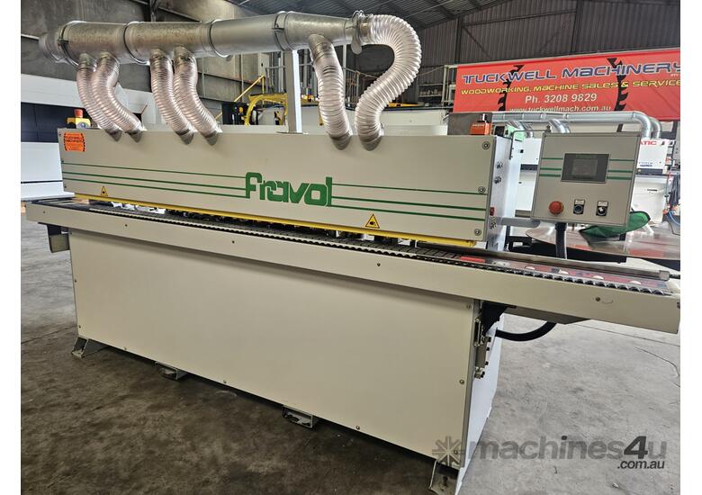 Used 2018 fravol Fravol Master M200-23 Edgebander - 2018 Model Hot Melt Edgebander (1065070 ...