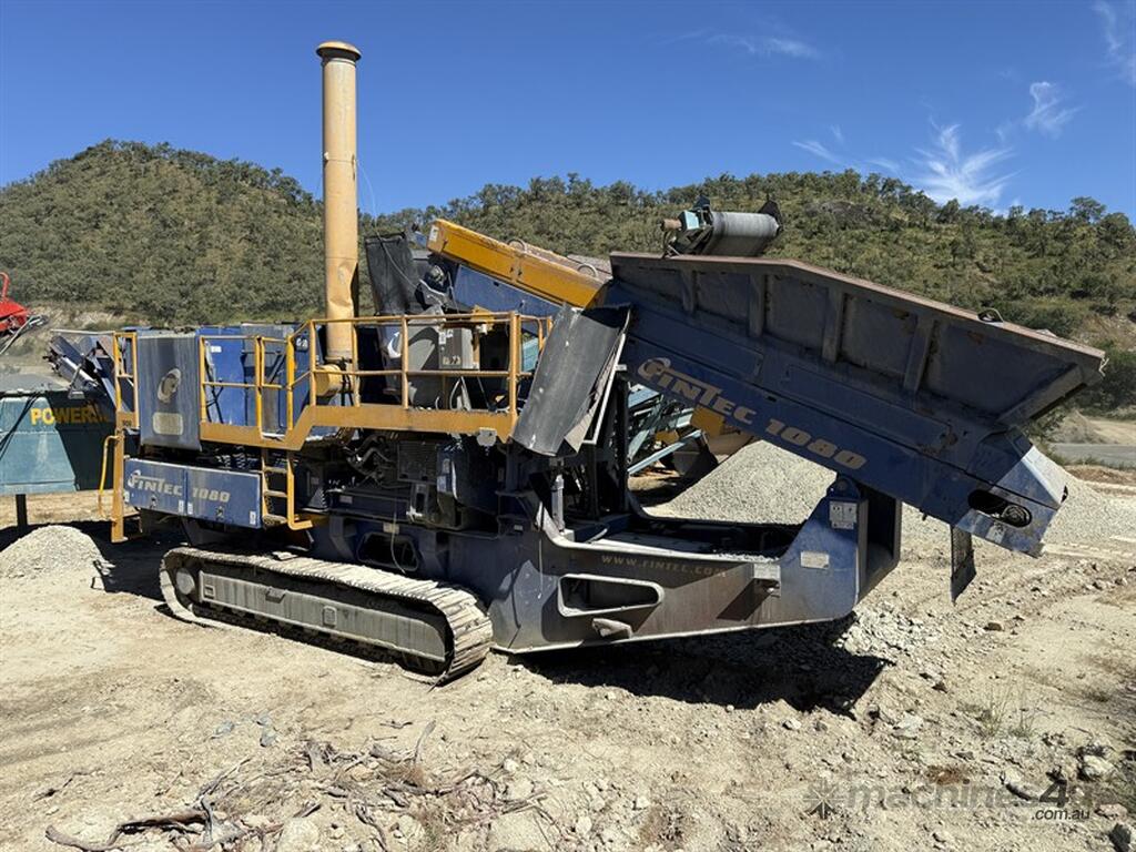 Used 2008 fintec 2008 FINTEC 1080 CONE CRUSHER Crushing & Screening ...