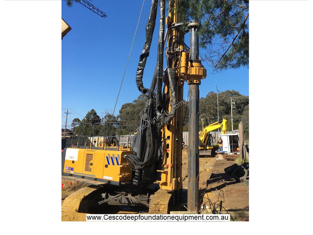 New 2019 xcmg Bore Pile CFA Drilling Rig XR130 Cesco Deep Foundation ...