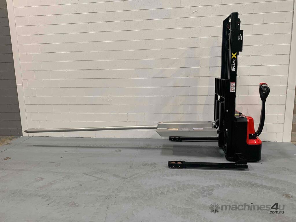 Used Xtreme Forklift Demo Pallet Stacker with Carpet Pole Walkie ...