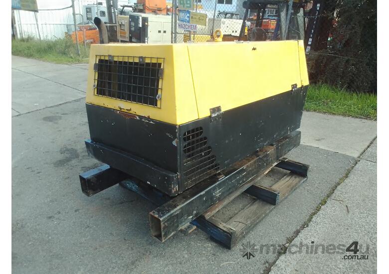 Used 1994 compair 130cfm Zitair Kubota powered skid mounted Towable ...