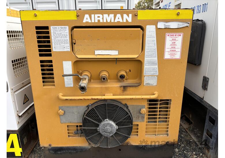 Used Airman PDS175SC 175CFM Skid Mounted Compressor Air Compressor in ...