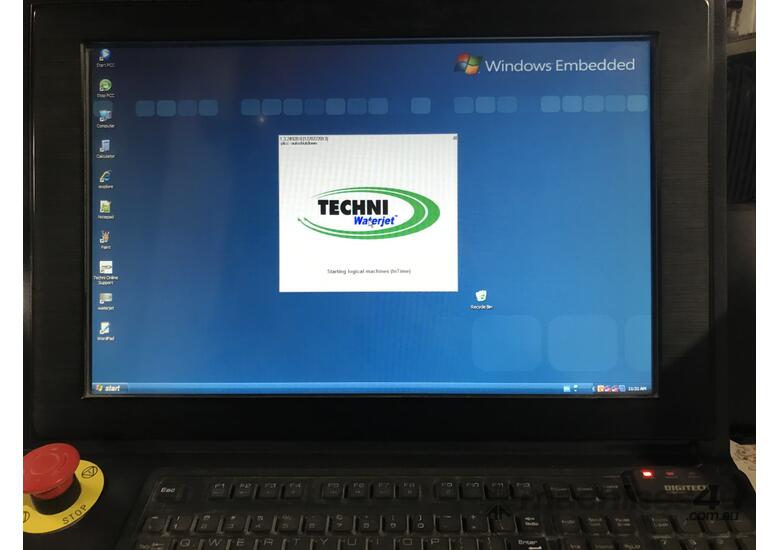Used 2000 TECHNI Waterjet TECHJET 3000 Waterjet Systems (1060771) - Listed on Machines4u