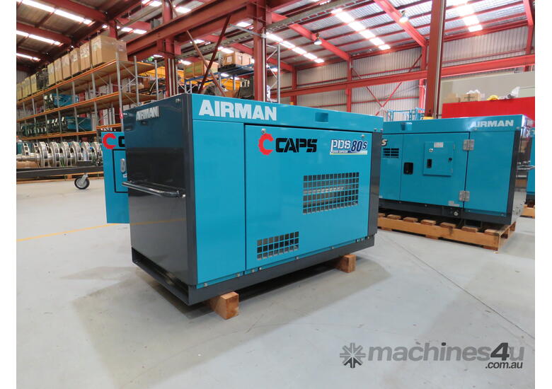 New 2019 airman AIRMAN PDS80S-5C5 80cfm Portable Diesel Air Compressor ...
