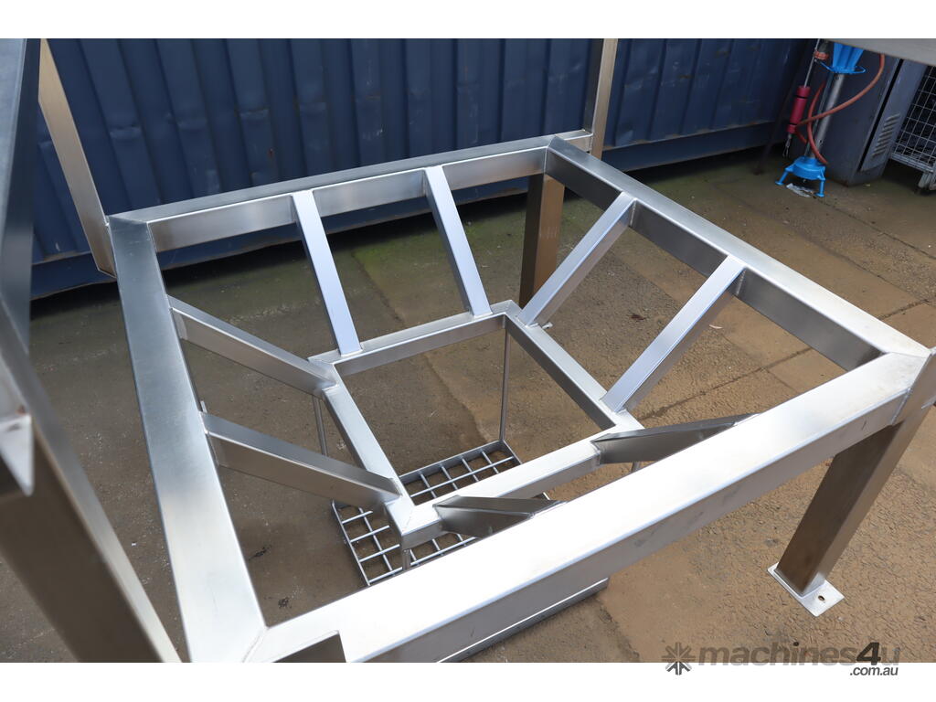 Used Bulk Bag Unloader Frame Stainless Steel Bulk Bag Unloader Frame ...